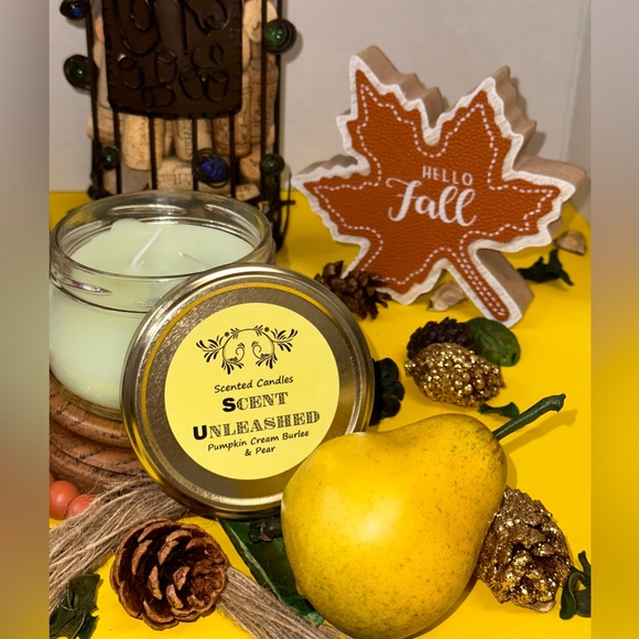 *Prem Pumpkin Burlee & Pear | Accents | Pumpkin Cream Burlee Pear Scent Unleashed Llc | Poshmark